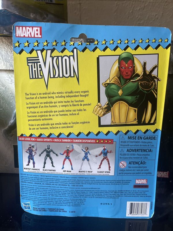 Marvel Legends Vision Retro Vintage Avengers 6” Action Figure | #68431972