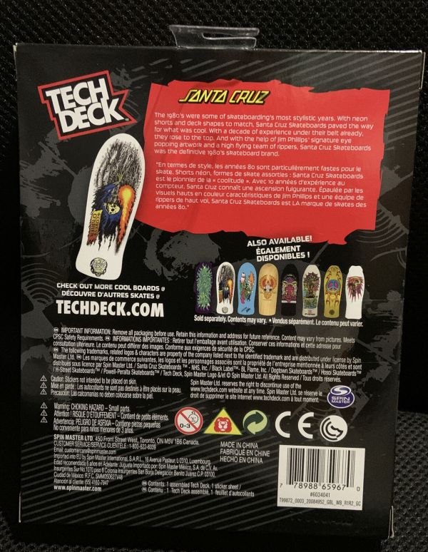 TECH DECK CLASSIC SERIES SANTA CRUZ SKATE BOARDS | #68411169