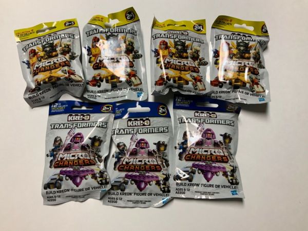 Hasbro KRE - O Transformers 2 In 1 Build Figure Or Vehicle Autobots ...