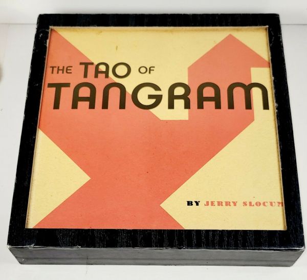 The Tao Of Tangram Book And Wooden Puzzle Brainteaser BG Kits | #68560923