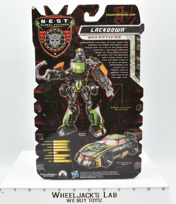 Lockdown Deluxe Class Revenge Of The Fallen Transformers Hasbro 2009 ...