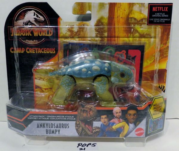 Jurassic World BUMPY Ankylosaurus Dinosaur Dino Camp Cretaceous | #68520664