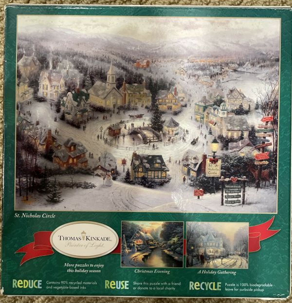 Thomas Kinkade St. Nicholas Circle 1000 Piece Puzzle | #68582959
