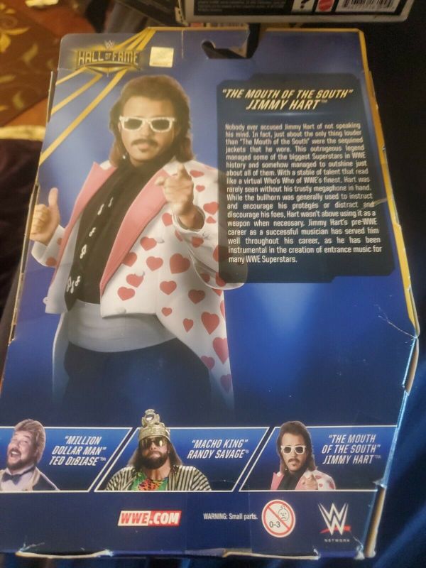 WWE Mattel Elite Target Hall Of Fame The Mouth Of The South Jimmy Hart ...