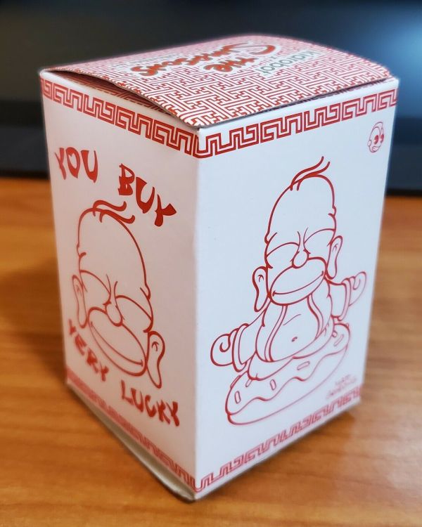 2015 Loot Crate Exclusive Kidrobot The Simpsons Gold Homer Buddha Toy ...
