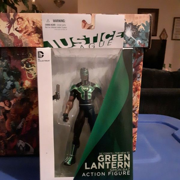 Dc Comics Justice League The 52 Green Lantern Simon Baz Action Figure ...
