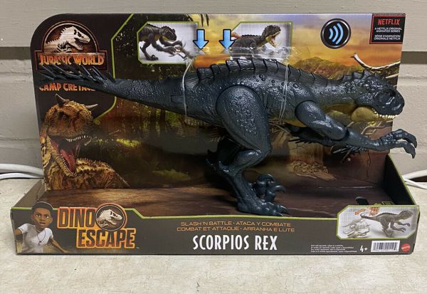 Jurassic World Park Camp Cretaceous Scorpios Rex Dinosaur Figure Toy ...