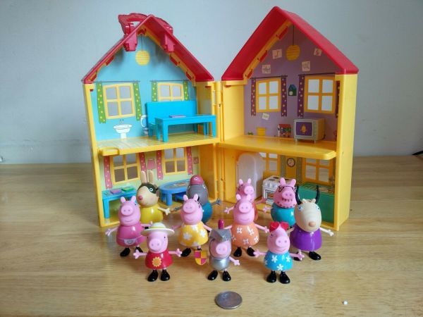Peppa Pig House Playset With Figures & House Furniture | #68789897