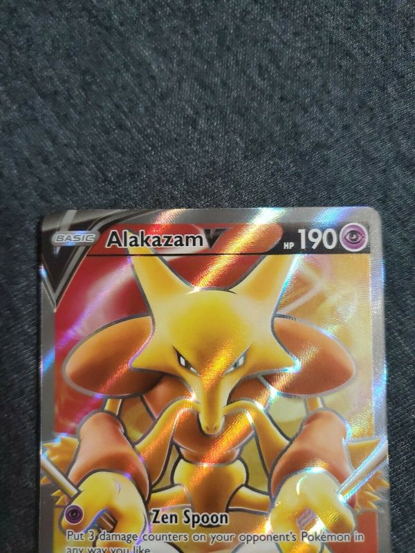 Pokémon TCG Alakazam V FULL ART Vivid Voltage 172/185 NM | #68936523