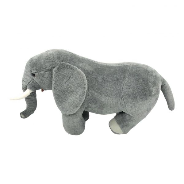 Melissa And Doug Jumbo 36” Plush Elephant Realistic Large Stuffed ...