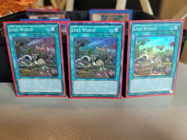 3x Lost World - SR04 - EN021 (Rare 1st Edition) | #69018116