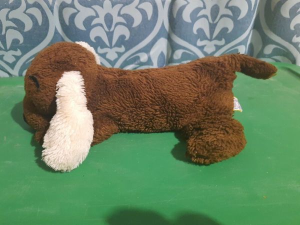 12 " VINTAGE 1973 DAKIN DARK BROWN DROOPER PUPPY DOG STUFFED ANIMAL ...