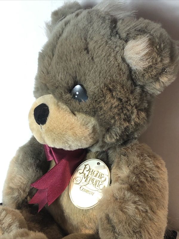 Precious Moments Charlie Teddy Bear 15 Inch Plush Stuffed Animal ...