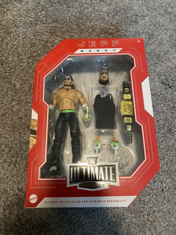 Mattel WWE Ultimate Edition Fan Takeover Jeff Hardy Amazon Exclusive IN ...