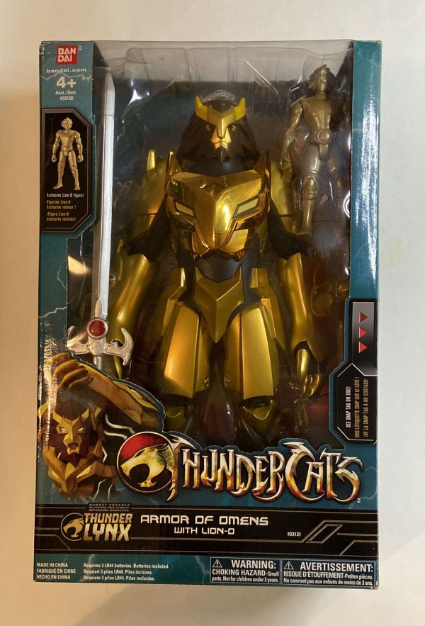 Thundercats - Thunder Lynx Armor Of Omens With Lion - O 2011 Bandai ...