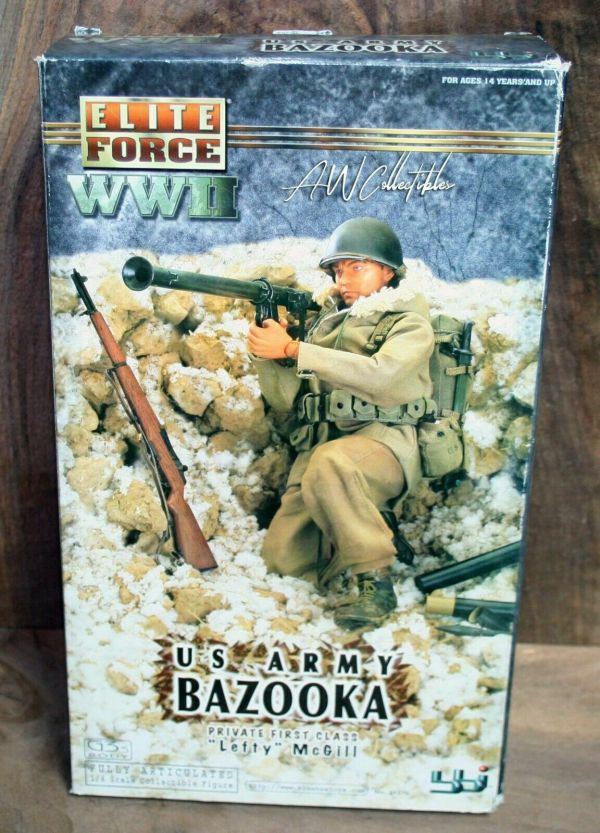 BBI ELITE FORCE 1/6 WWII US ARMY BAZOOKA LEFTY MCGILL DRAGON DID 1/6 ...