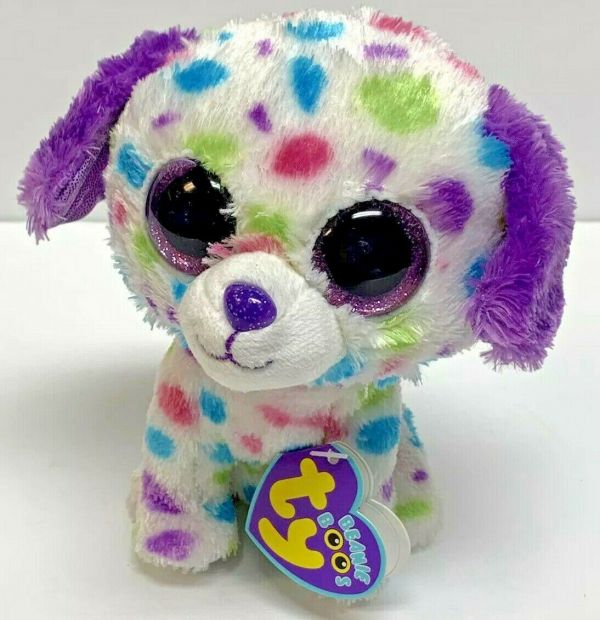 Ty DARLING Colorful Dalmatian Beanie Boo - Justice Store Exclusive 6 ...