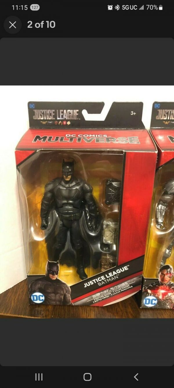 Batman Cyborg Exclusive 6 " Action Figures DC Multiverse JL Mother Box ...
