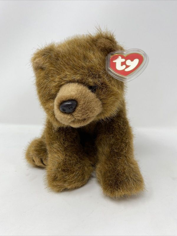 TY Classic Plush - FOREST The Bear (Brown Version) (8 Inch) - Stuffed ...