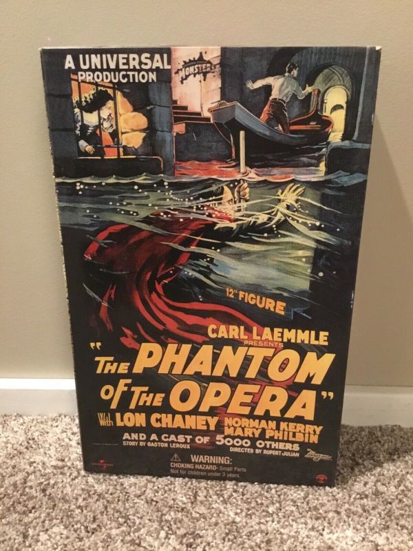 Sideshow Toy Universal Studios Monsters Phantom Of The Opera 12” Chaney ...