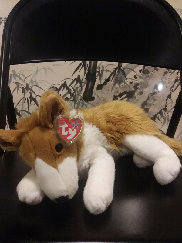 2000 Vintage TY “Cassie The Collie” Beanie Buddy Stuffed Animal Dog ...