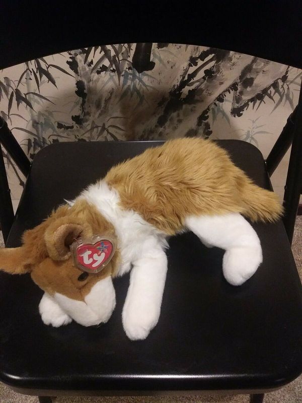 2000 Vintage TY “Cassie The Collie” Beanie Buddy Stuffed Animal Dog ...