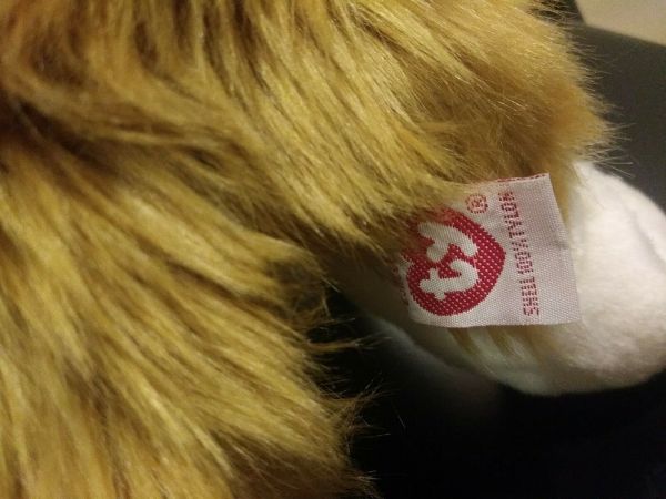2000 Vintage TY “Cassie The Collie” Beanie Buddy Stuffed Animal Dog ...