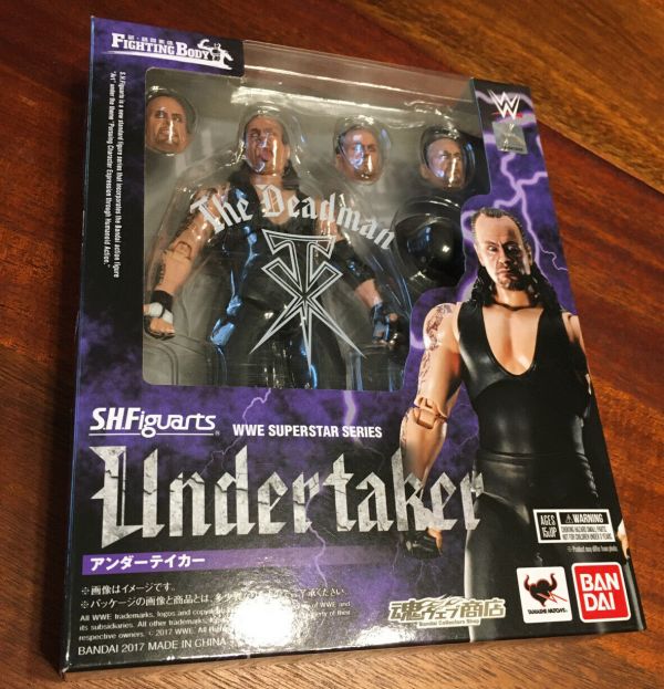 Bandai SHF SHFiguarts Figuarts Fighting Body WWE The Undertaker ...