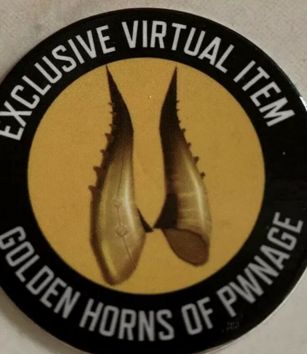ROBLOX SERIES 8 LIMITED SIMULATOR: GOLDEN MILLIONAIRE HORNS OF PWNAGE ...