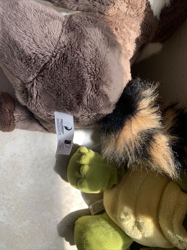 Kohls 11” Over The Hedge RJ Raccoon Brown Cream Plush Stuffed Animal ...