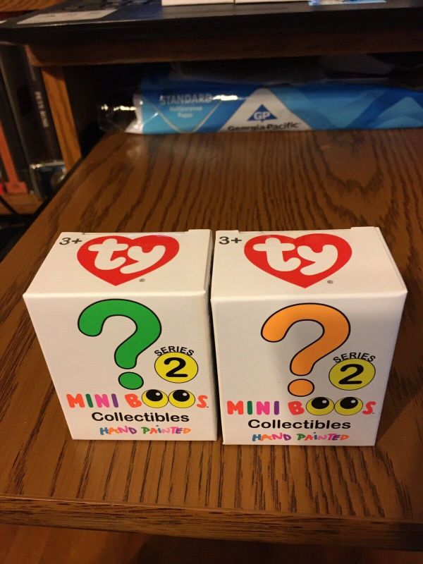 TY Mini Boos Series 2 Collectible Hand Painted Figurines Set Of 5 Blind ...