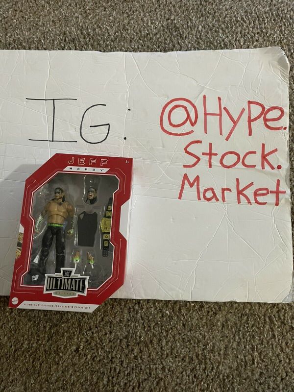 Mattel WWE Ultimate Edition Fan Takeover Jeff Hardy Amazon Exclusive IN ...