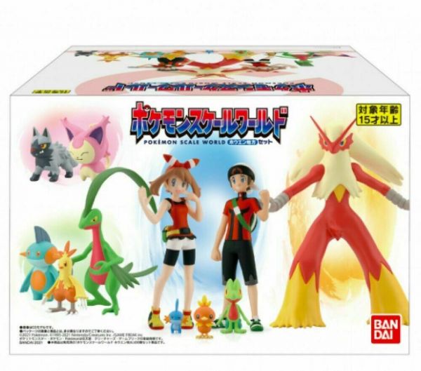 Bandai Gashapon Pokemon Scale World Hoenn Region Mini Figure Complete ...