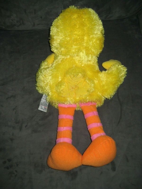 2013 GUND SESAME STREET 123 FULL BODY BIG BIRD HAND PUPPET BENDABLE ...