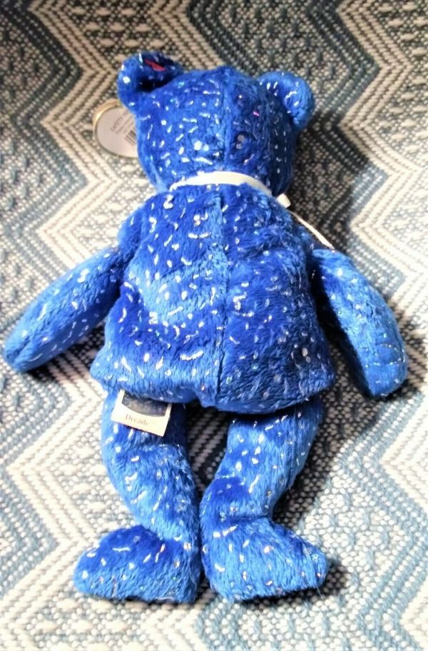 TY Beanie Baby Decade The Bear Royal Blue Version Plush | #68991247