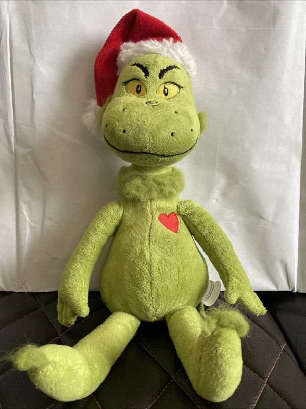 Dr. Seuss The Grinch 14 " Stuffed Plush - How The Grinch Stole ...