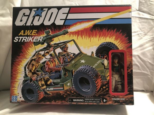Combo GiJoe Cobra HISS III With Rip It Action Figure And GI Joe A. W. E ...