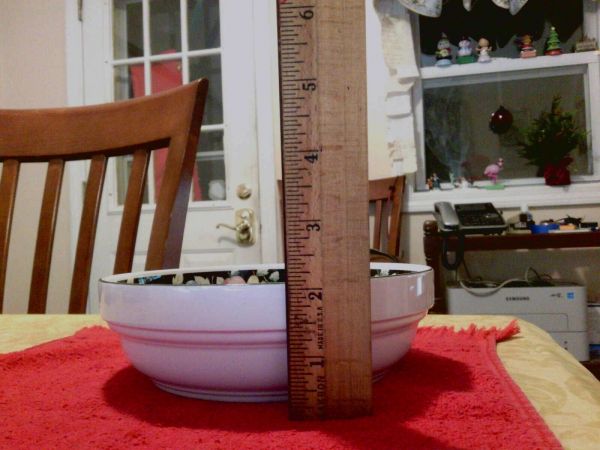 Sango Fanciful Fruit Cereal Bowl 3968 Black Band Pears Grapes Apples ...