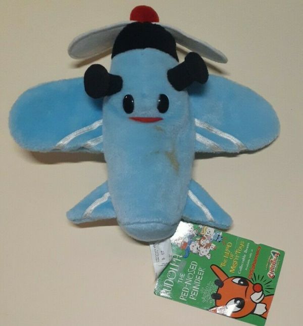CVS Stuffins Misfit Plane Rudolph The Red Nosed Reindeer Stuffed Plush ...