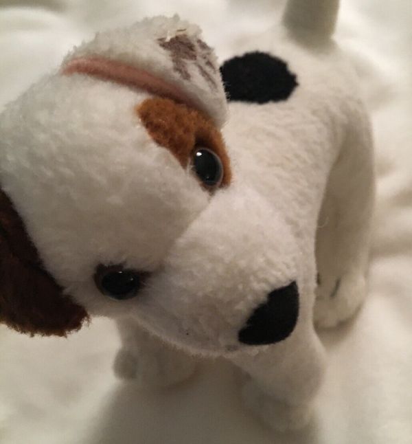 Vintage Wishbone Jack Russell Terrier Dog Plush Stuffed Animal 1996 Big ...