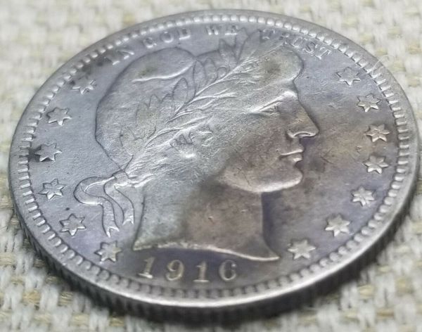 1916 D Barber Quarter 25 Cents | #69193936