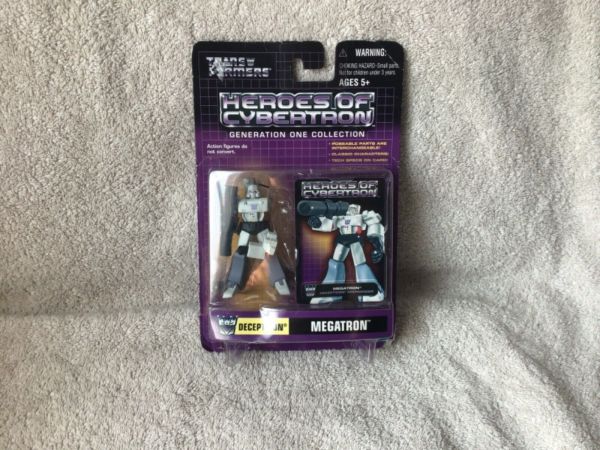 VINTAGE (2001) Hasbro Transformers Heroes Of Cybertron Megatron Action ...
