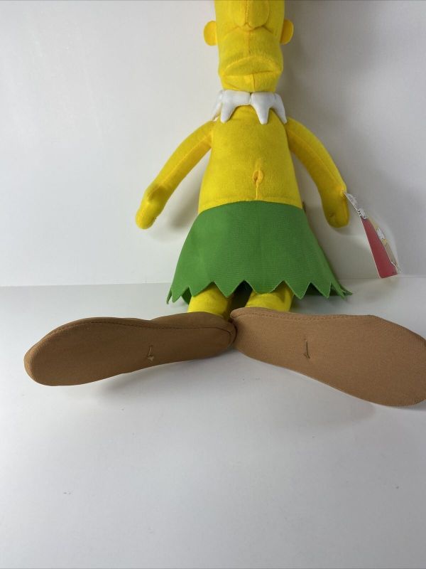 20 " RARE Nanco Toy Factory The Simpsons Stuffed Sideshow Bob Caveman ...