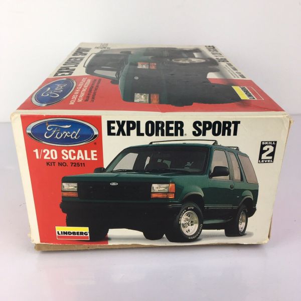 LINDBERG Ford Explorer Sport Truck Model Kit 1:20 72511 (Open Box ...