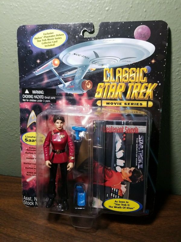1995 Star Trek Classic Movie Series Lieutenant Saavik Action Figure ...