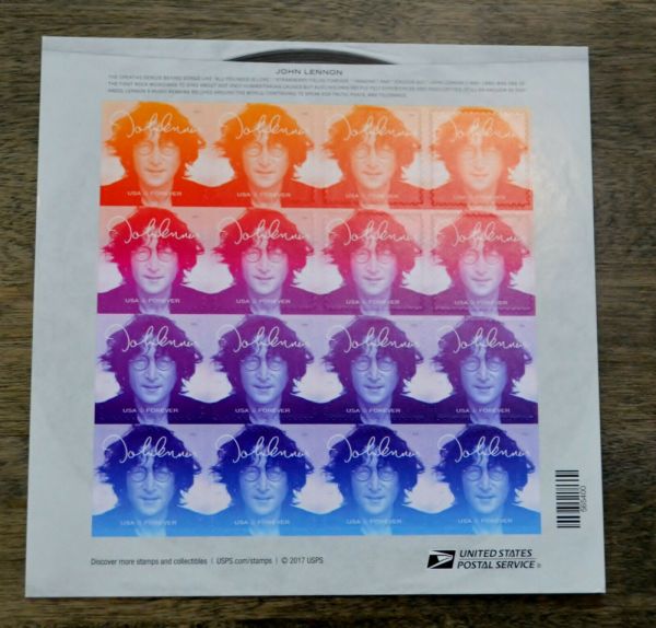 SHEET 16 FOREVER STAMPS 5315 JOHN LENNON | #69224733