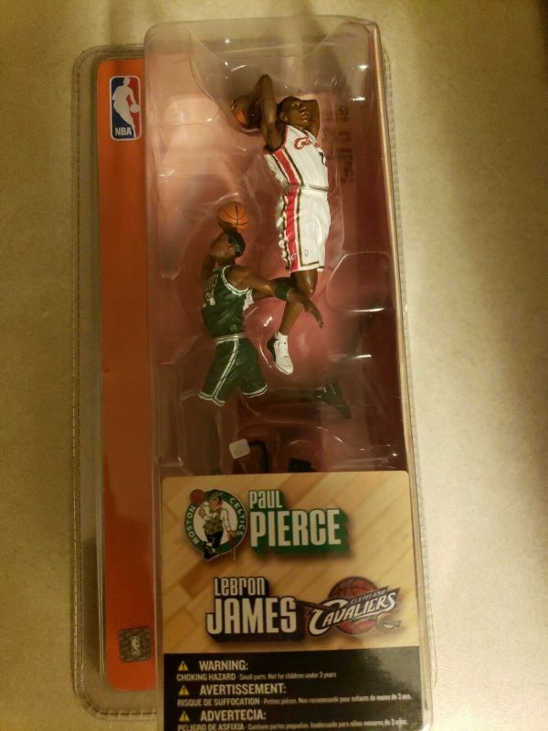 McFarlane NBA Lebron James And Paul Pierce Mini Action Figures 3 ...