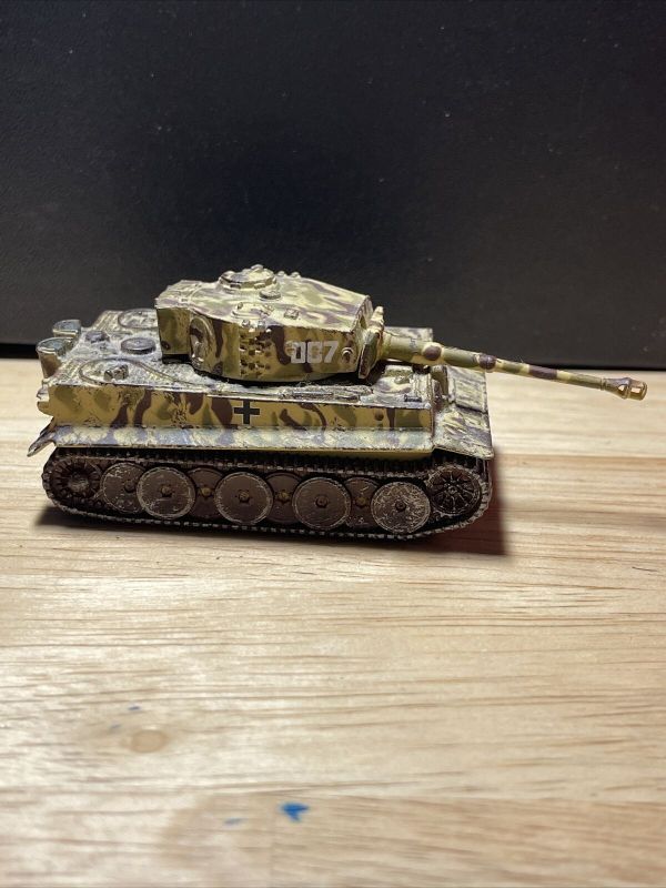 CORGI Military Die Cast TIGER I WITTMAN ACE TANK German Panzer Dark ...