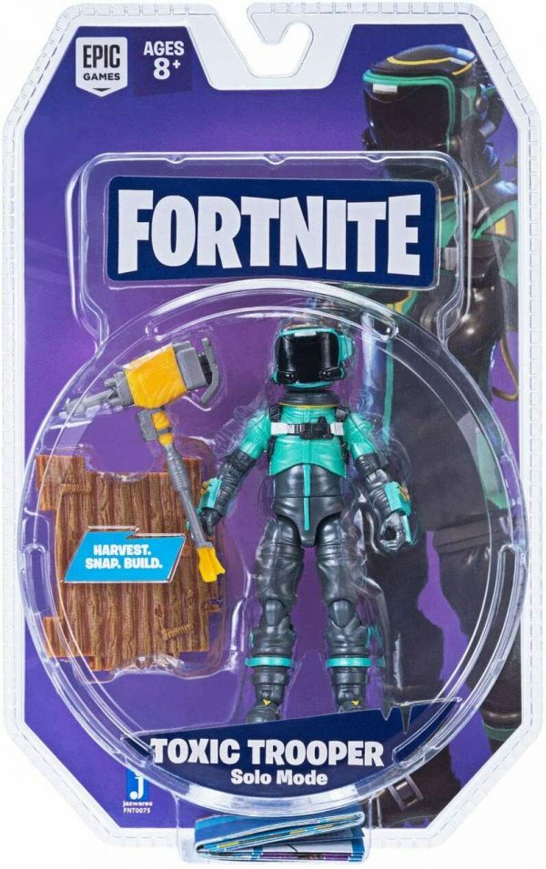 Fortnite Solo Mode Core Figure Pack Toxic Trooper Action Figure | #69438876