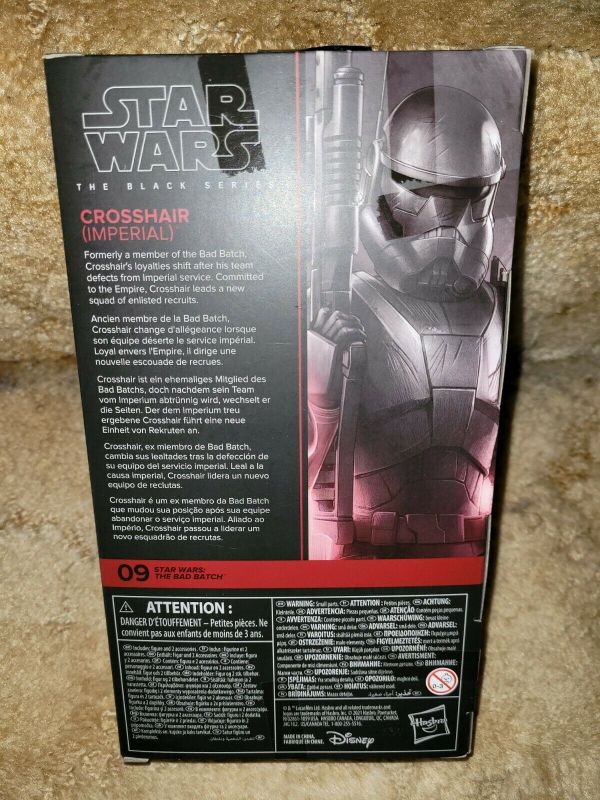 STAR WARS The Black Series CROSSHAIR (IMPERIAL) Bad Batch 6 " EXCLUSIVE ...